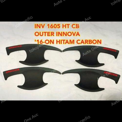 Jual Cover Outer Mangkok Pintu Toyota Innova Reborn 2016 Carbon - Jakarta Pusat - Auto One Acc ...