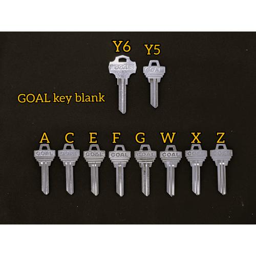 Jual Kunci GOAL Key Blank Individual 6 Pin & Grand Master Key Nickel ...