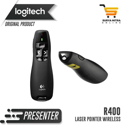 Jual Laser Pointer Wireless Presenter Logitech R400 / R 400 - Kota ...