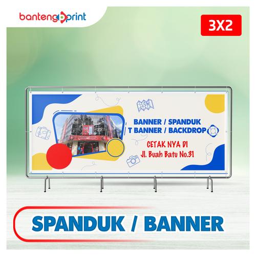 Jual PRINT BANNER | SPANDUK | BACKDROP 3X2 METER - F280GR - Kota ...
