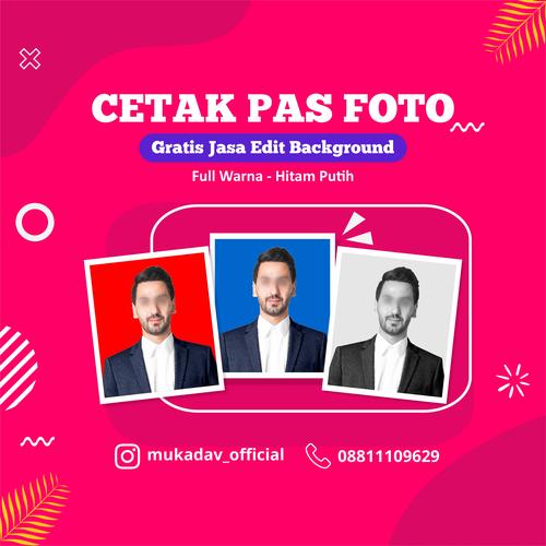 Jual Cetak PASFOTO Paket Hemat Gratis Ganti Background - Kota Tangerang ...