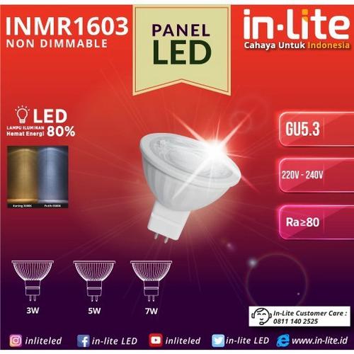 Jual INLITE Lampu LED Mangkok MR16 3W 5W 7W 220V Mata COB Tusuk 2Pin ...