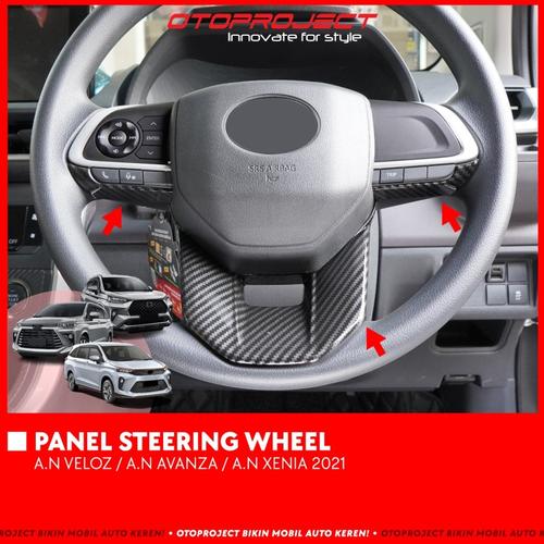 Jual Panel Steering Wheel Cover All New Veloz 2021-2022 Otoproject ...