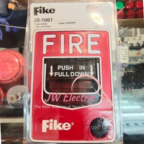 Jual Dual-action Manual Pull Station With Key Lock Fike 20-1061 ...