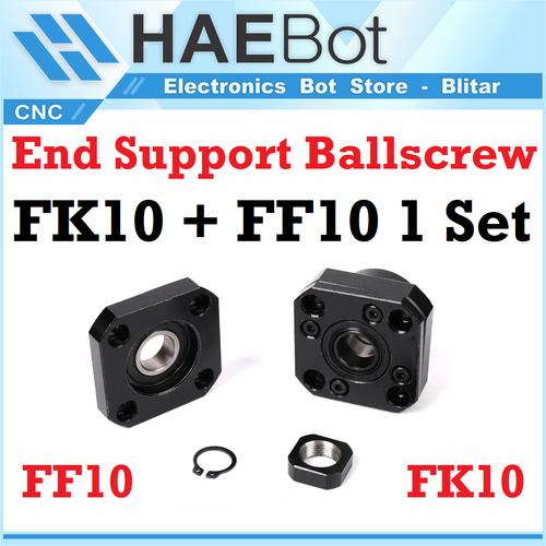 Promo [HAEBOT] FK10 FF10 FK FF 10 End Support Dudukan Ballscrew Ball Screw - Kota Blitar ...