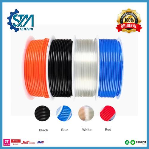Jual selang PU/POLYURETHANE Ukuran 4x6 MM 1 ROL Selang Angin Pneumatic - Bening - Jakarta Barat ...