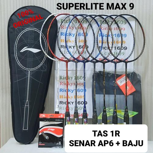 Jual RAKET BADMINTON LINING G-FORCE SUPERLITE MAX 9 - ORIGINAL LI-NING ...