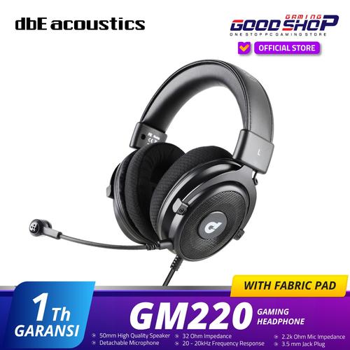 Jual dbE GM220 3.5mm Multiplatform wtih Fabric Pad - Gaming Headphone ...