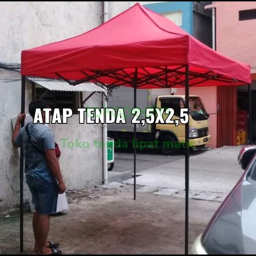 Jual atap kain tenda Lipat 2.5x 2.5 - Merah - Jakarta Barat - Toko ...