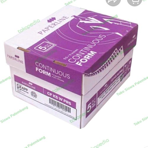 Jual PAPERLINE CONTINUOUS FORM 5 PLY (K5 W dan K5 PRS) - K5W - Kota ...