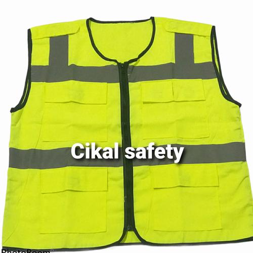 Jual ROMPI SAFETY BAHAN DRILL 4 KANTONG KUNING STABILO - Jakarta Barat ...