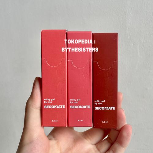 Jual [NEW] SECONDATE MILKY GEL LIP TINT PICNIC GALLERY NAUGHTY NETFLIXX ...