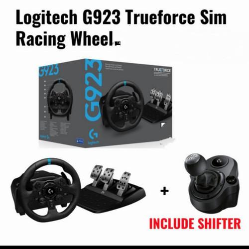 Jual Steering Wheel Logitech G923 TRUEFORCE Stir Simulator ETS 2 PC ...