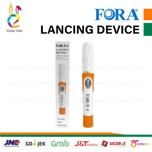 Jual FORA LANCING DEVICE / ALAT PENA PENGAMBIL DARAH PEN LANCET JARI ...