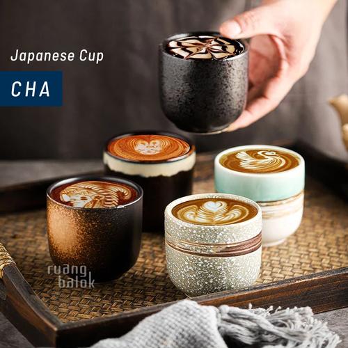 Jual CHA Cangkir Keramik Ocha Sake Teh Kopi Jepang Japanese Tea Coffee ...