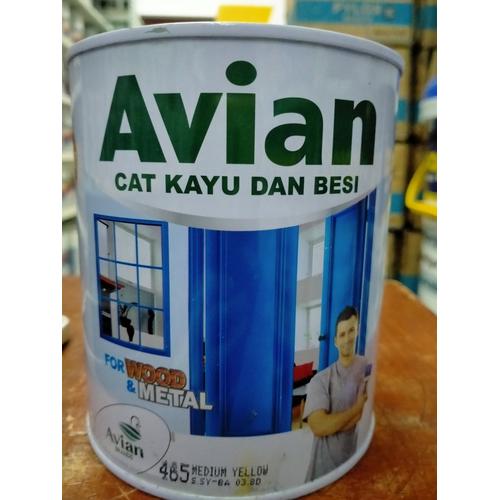 Jual Cat Avian Besi Kayu 1 Kg 0,9L Kuning 465 Medium Yellow 1Kg - Kab ...