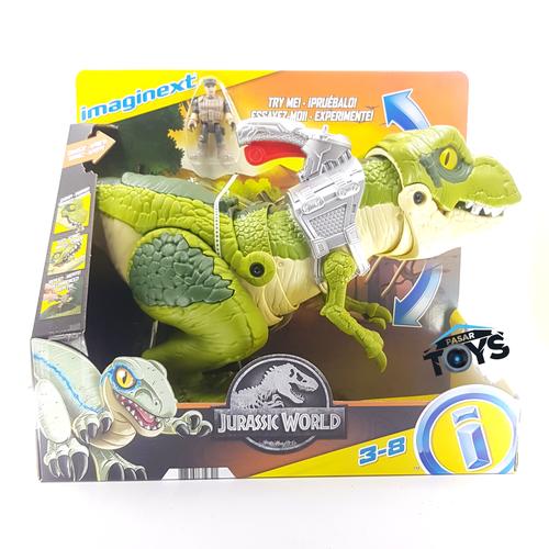 Promo Jurassic World Imaginext Mega Mouth T-Rex Tyrannosaurus Original ...
