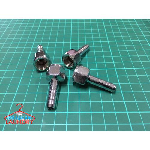 Jual Nepel Selang 1/4 / Nepel Sambungan Selang/Nepel Setrika Uap Steam ...