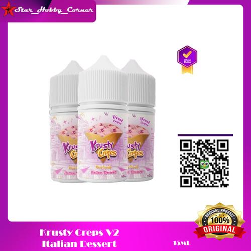 Jual KRUSTY CREPES V2 ITALIAN DESERT PODS FRIENDLY LIQUID VAPE l 30ml ...
