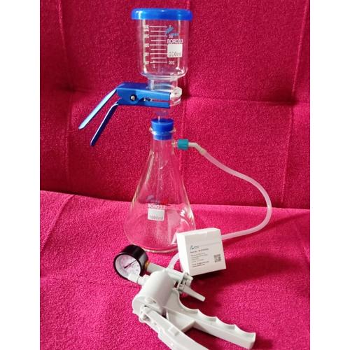 Jual 3 Set Glass Vacuum Filtration Membrane Filter and Handheld Vacuum ...