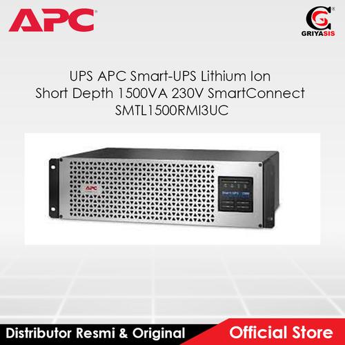 Jual UPS APC Smart-UPS Lithium Ion 1500VA 230V SMTL1500RMI3UC - Jakarta Pusat - Griyasis | Tokopedia