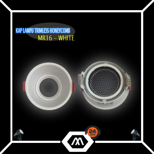 Jual KAP LAMPU SOROT TRIMLESS MR16 PLAFON HONEYCOMB ANTI SILAU - WHITE - Jakarta Pusat ...