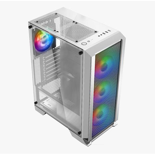 Jual Case Infinity Nebula V4 No Fan ATX Casing GAMING TEMPERED GLASS ...
