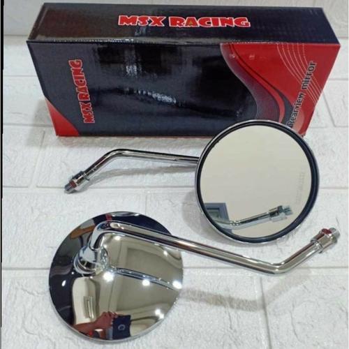 Jual SPION VESPA BULAT CHROME TANGKAI PANJANG & PENDEK SPION KLASIK ...