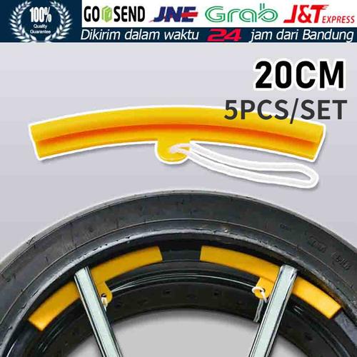 Jual 5Pcs/Set Karet Pelindung Velg Alat Buka Ban Mobil Dan Motor Bibir ...