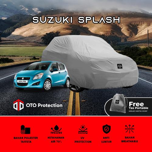 Jual Cover Mobil / Selimut Mobil Suzuki Splash - Strip 2 Merah - Kab ...