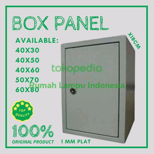 Jual BOX PANEL INDOOR 40x30 40x50 40x60 50x70 60x80 1MM PLATE / BOX ...