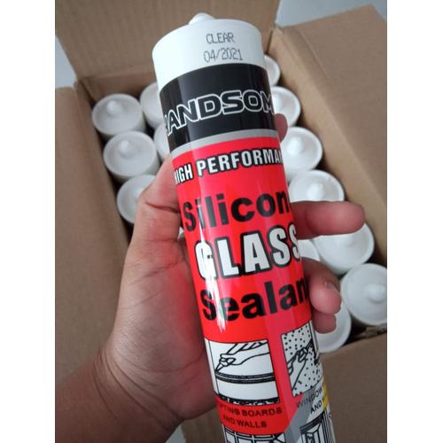 Jual Lem Botol Handsome Lem Kaca Botol Lem Sealant Botol 300ml - HITAM ...