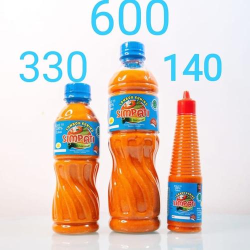 Jual Lombok Kuning Simpati Khas Makassar - Saus Sambal Pedas Enak ...
