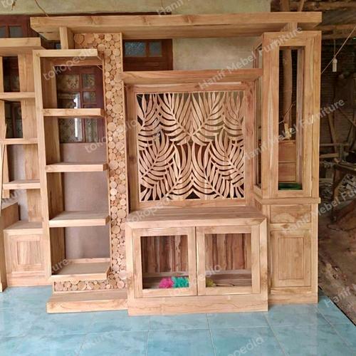 Jual partisi ruangan minimalis modern jati - Kab. Jepara - Hanif Mebel ...