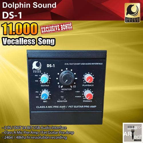 Jual Dolphin Sound DS 1 / DS1 Soundcard Mixer USB Audio Interface ...