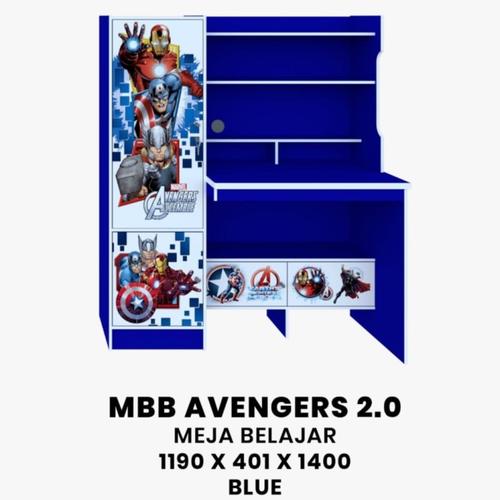 Jual (CARGO) Olympic Meja Belajar Anak MBB Avengers Avenger Tulis Kayu ...