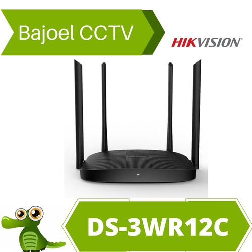 Jual ROUTER WIRELESS WIFI ROUTER HIKVISION DS-3WR12C MU-MIMO WIFI ...