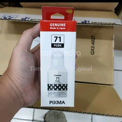 Promo Tinta Canon 71 Black Cyan Magenta Yellow Original - Merah ...