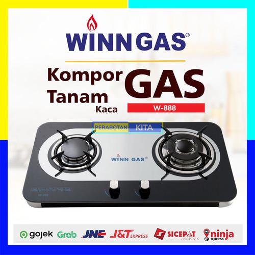 Jual Winn Gas Kompor Kaca 2 tungku W888 - Kota Depok - Perabotan-kita | Tokopedia
