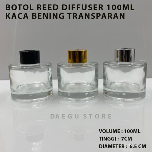 Jual Botol Reed Diffuser 100ml Bening / Transparan Kaca Tebal ...