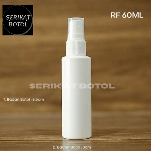 Jual BOTOL SPRAY 60ML PUTIH SUSU DOVE MODEL RF / BOTOL 60 ML SPRAY ...
