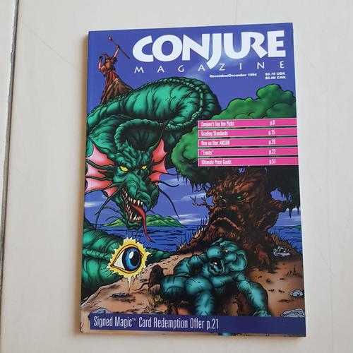 Jual Majalah Bahasa Inggris Conjure November / December tahun 1994 ...