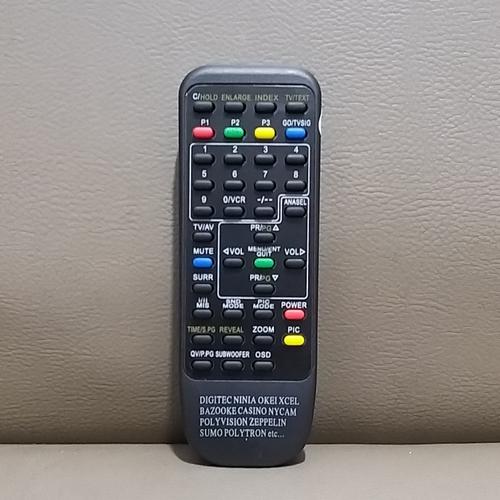 Jual REMOTE REMOT TV TABUNG POLYTRON MINIMAX/DIGITEC - Jakarta Utara ...