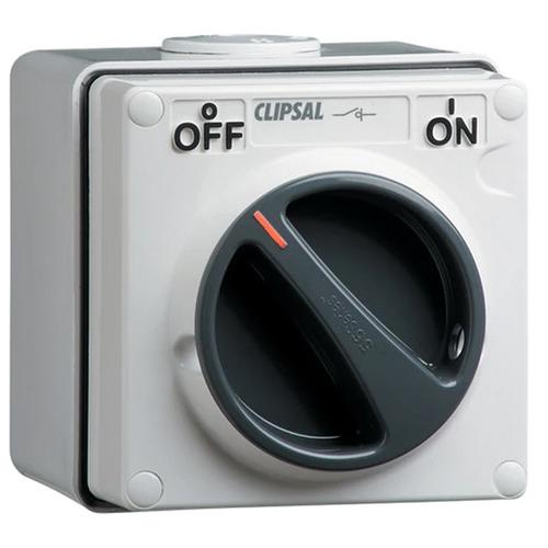 Jual CLIPSAL Schneider 56SW110 56SW110GY 1 Gang 10A 250VAC Surface ...
