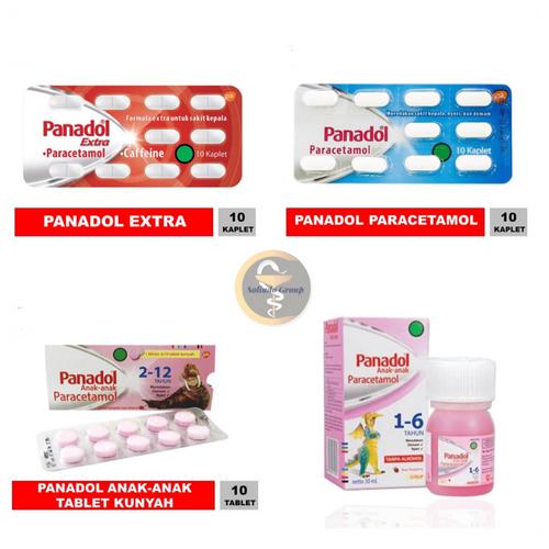 Jual PANADOL Tablet Syrup Chewable | Dewasa dan Anak - Demam (Biru ...