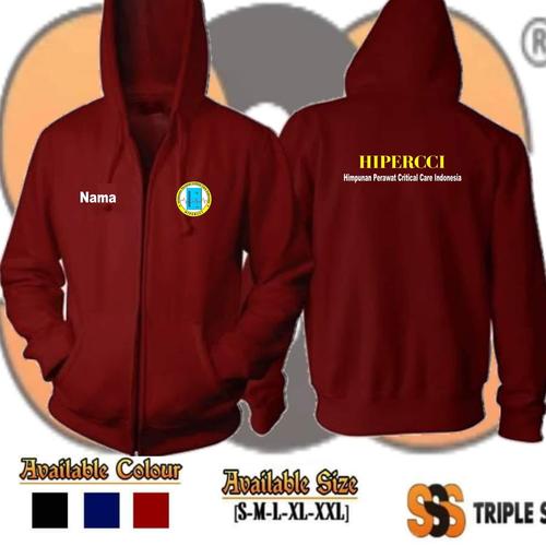 Jual JAKET RESLETING HIPERCCI PERAWAT KEREN BISA REQUEST NAMA - Putih ...