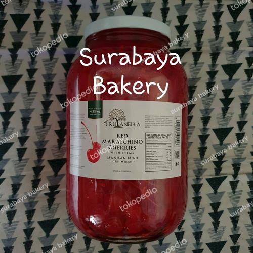 Jual Cherry Maraschino / Cherry tangkai / Frutaneira Maraschino 4,25KG ...