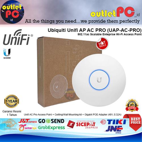 Promo UBIQUITI UNIFI AP AC PRO / UAP AC PRO UBNT POE DUAL BAND 802.11ac ...