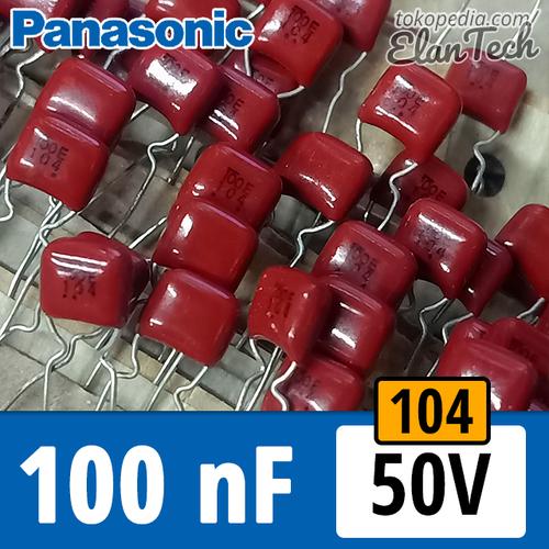 Jual 100nF / 104 50V Milar Film Capacitor 100n 100 nF Kapasitor ElanTech - Jakarta Pusat ...