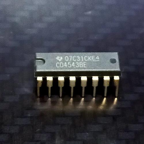 Jual IC CD4543 CD 4543 BE BCD-TO-SEVEN-SEGMENT DRIVER LCD - Kab. Bogor ...